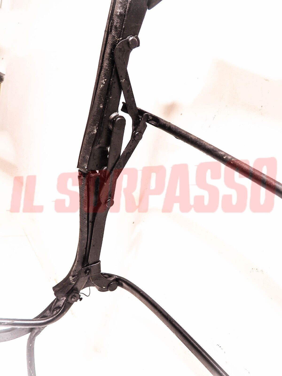 TELAIO CAPOTE + ARCO POSTERIORE FIAT 850 SPIDER ORIGINALE