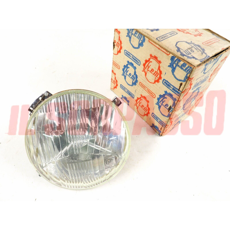 GRUPPO OTTICO FANALE FARO ESTERNO FIAT 850 FAMILIARE 1300 1500 BERLINA ...